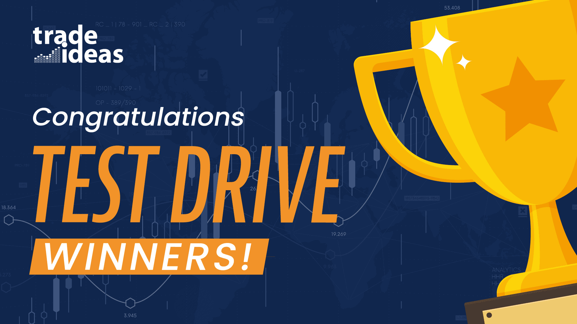 The Test Drive Drawing Winners | Trade ideas